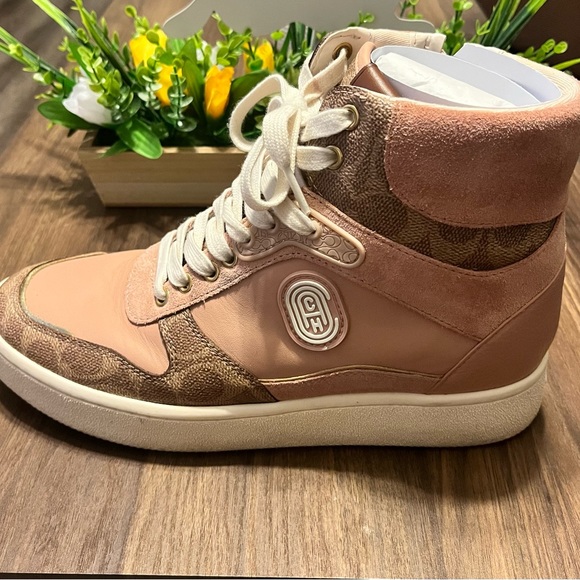 Coach | Shoes | Coach High Top Sneakers | Poshmark